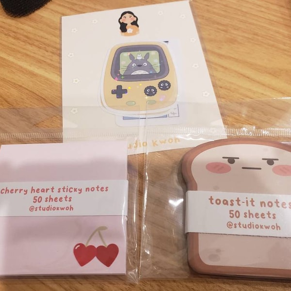 Toast-it Sticky Notes || Stationery, Kawaii Stationery, Memo Pad, Note ...