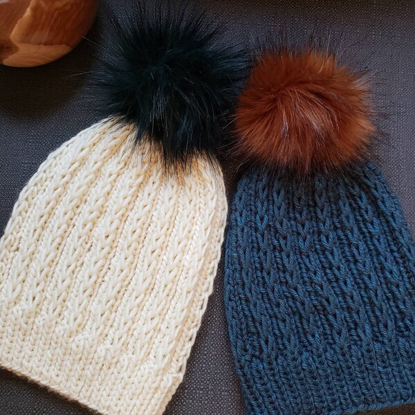 Knitting Pattern | THE RIDGELINE HAT by Wild Child Designs | Beanie ...