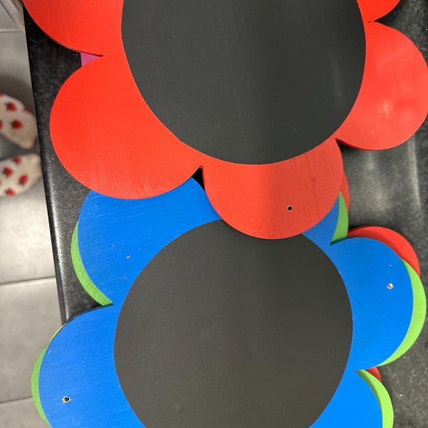 Large Framed Chalkboard, Garden, Playroom, Square Chalkboard, Rectangle ...