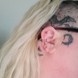 14K Solid Gold Tiny Red Apple Stud Screw Back Earrings, Cubic Zirconia ...