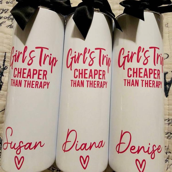Girls Trip Gifts, Girls Trip Tumbler, Girls Weekend Gifts, Girls ...