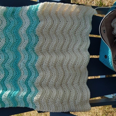 Sea Turtle Crochet Blanket Pattern, Ocean Afghan, Crochet Pattern ...