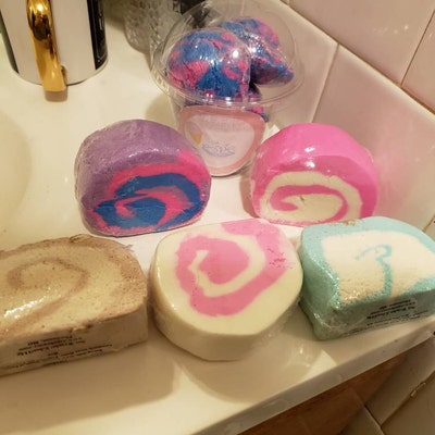 Unicorn Bath Bomb and Bubble Bar / Solid Bubble Bar / Bubble Bath ...