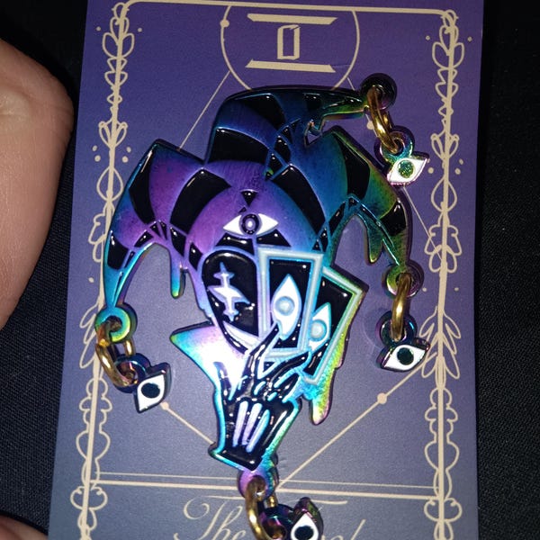 The Fool, Enamel Pin - Etsy