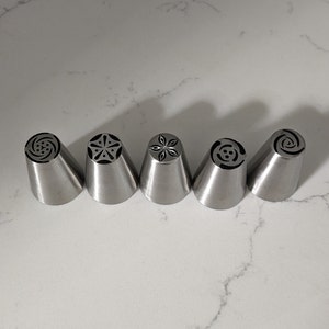 Tip 1F 2F One Step Daisy Piping Tip Cake Decorating Tip Buttercream ...