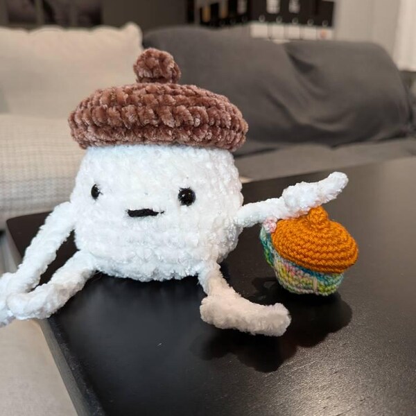 A-corny Boi PDF NO-SEW Pattern, Cute and Funny Acorn Amigurumi, Inc ...