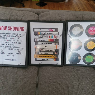 Personalised Vinyl Record Print / Poster Add Your Favourite - Etsy UK