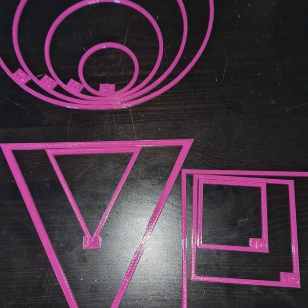 Dnd Spell Templates (area of Effect) - Set 9x - Dungeons and Dragons ...