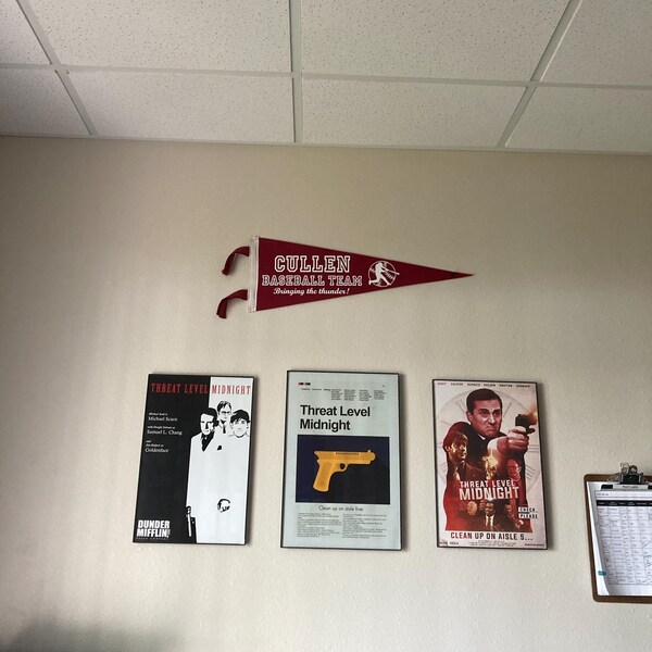 SCREAM Pennant Flag / Felt Pennant / Wall Hanging / Ghostface ...