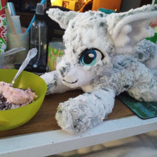 Cuddle Plush Animal Sewing Pattern .pdf Tutorial With Matching Onesie Kigurumi Pajamas Dragon ...