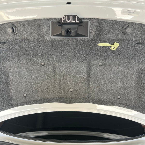 2015+ Mustang DIY - Trunk Pull Tab Only - Etsy