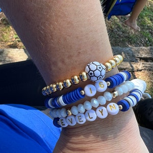 Personalized Sports Bracelets - Etsy