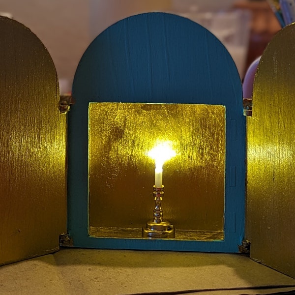 Candlestick Lamp Light LED Super Bright With On/off Switch for 1:12 ...