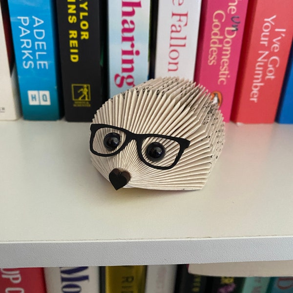 Small Paperbook Hedgehog - Etsy