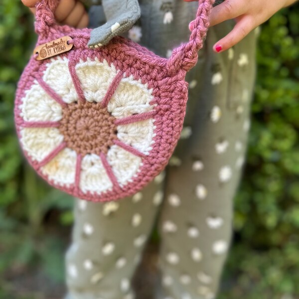Reagan Bitty Bag Pattern | Crochet Toddler Bag Pattern | Children's Bag ...