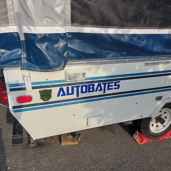 Custom RV Trailer Decals Motor Home and Custom Boat Decal Window Custom ...
