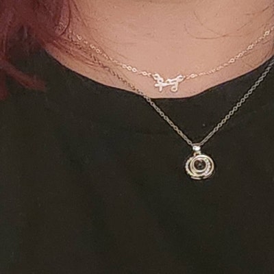 Personalized Engraved Chinese Name 3 Mm Burnished Matte Sterling Silver ...