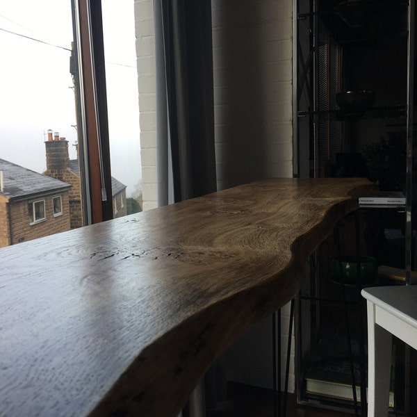 Handmade Live Edge/waney Edge/responsibly Sourced/counter Top/breakfast ...