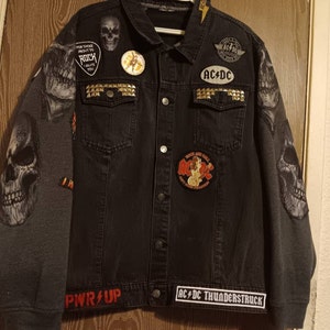 AC/DC Angus Young Rising Power Woven Patch - Etsy