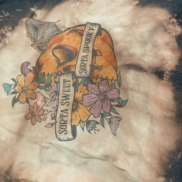 Women's Bleached Fall Shirt, Women's Fall T-shirt, Thankful Shirt ...