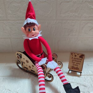 DIGITAL Elf Prop Kit Bundle Tree Toss Game Sign Christmas Xmas Holiday ...