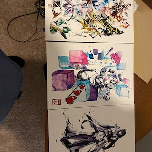 Fanart Print Final Fantasy X Bahamut Ink Fan Art - Etsy UK