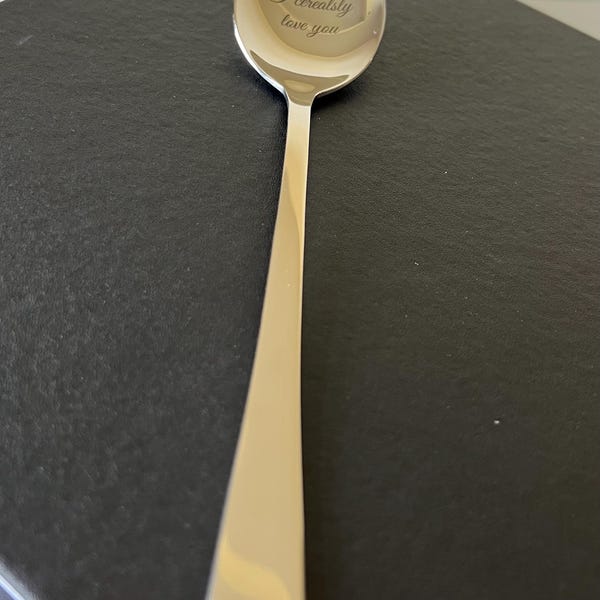 Personalized Spoon, Engraved Custom Spoon, Custom Text or Logo, Best ...