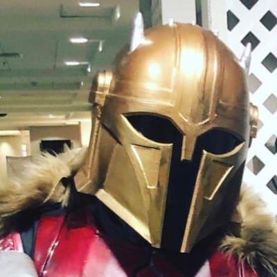 The Mandalorian Armorer Helmet. the Mandalorian. Sized for the Buyer - Etsy