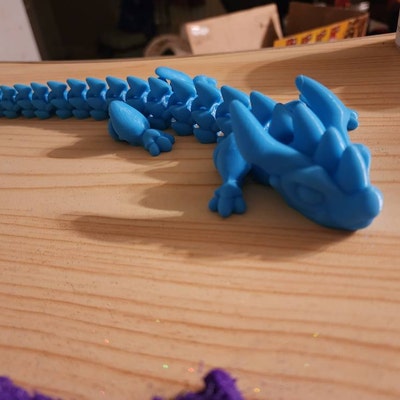 Articulated Dragon 006 STL File for 3D Printing STL File 3d Print File Stl Files Stl File 3d ...