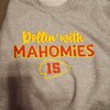 Kansas City Patrick Mahomes Print SVG, Rollin With Mahomies PNG Digital ...