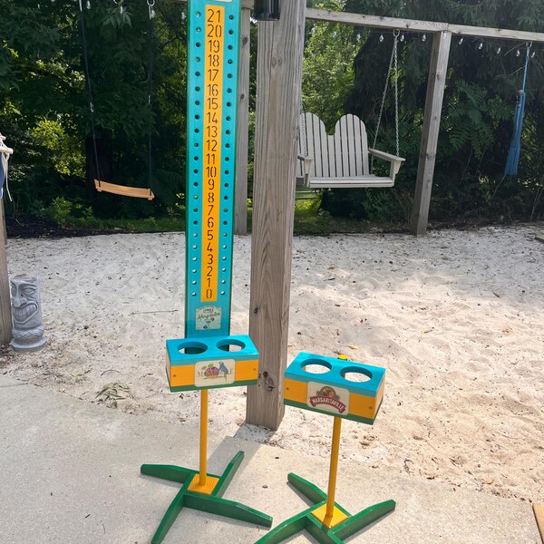 Cornhole Scoreboard - Stain and Polyurethane - Etsy