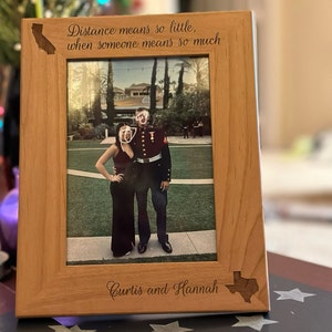 Personalized Long Distance Relationship Picture Frame by Lifetime ...