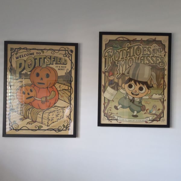 Over the Garden Wall Pottsfield Poster - Wall Art Print by Mark T ...