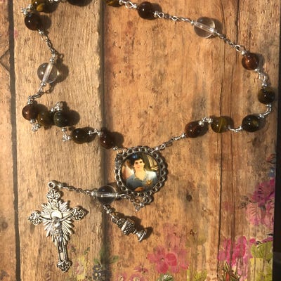 St Francis of Assisi Franciscan Crown Rosary Seraphic Rosary the Seven ...