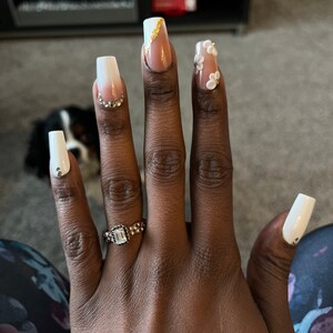 Charmed Beauty Luxury Nails Natural Nails Outline Nails - Etsy