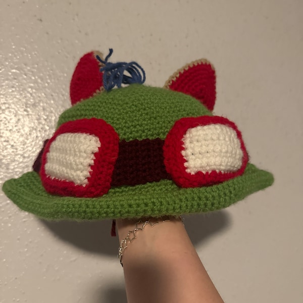 Teemo Helmet Crochet PDF Pattern League of Legends Cosplay - Etsy