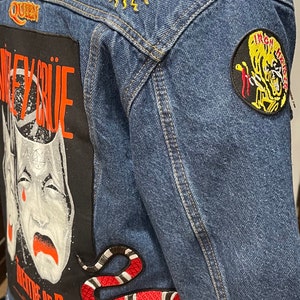 Motte Patch gestickter Falter Aufnäher Nachtschwärmer schwarz weiß ...