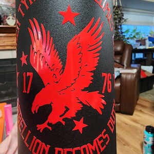 Distressed American Flag Faith Decal for Car Truck Van Window or Bumper ...