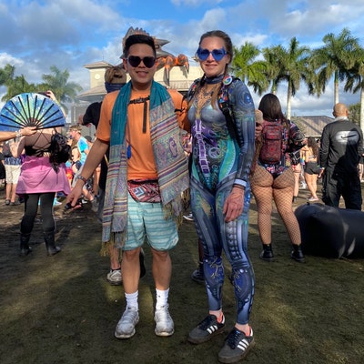 Burning Man Costumes, Rave Catsuit, Festival Adult Costume, Cyberpunk ...