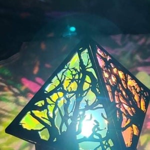 Haunted Forest Mood Light: A Table Lamp for Decorating Your Living Room ...