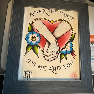 Nanalan monster Inspired Tattoo Flash Style High Quality A4 Print - Etsy