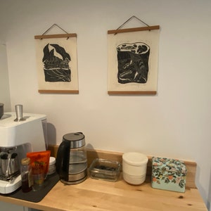 Mini Cicada Linocut Print - Etsy