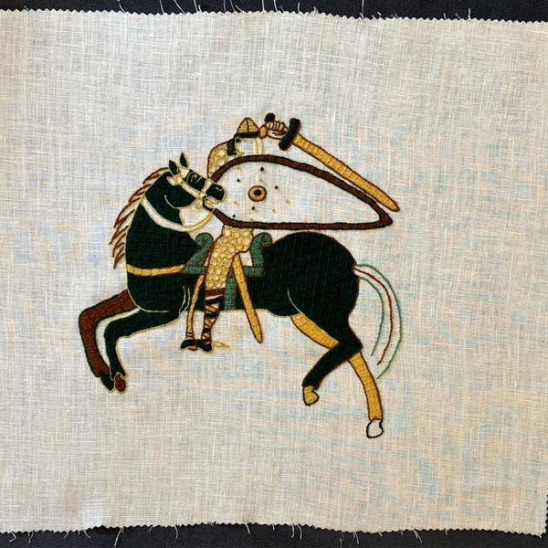 The Archer - Medieval Embroidery Kit - Etsy