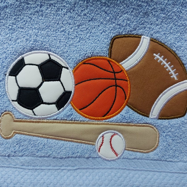 Sport Balls Machine Embroidery Design, Football Soccer Basketball ...