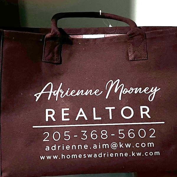 Personalized Realtor Tote Bag, Custom Real Estate Agent Gift (RT1001 ...