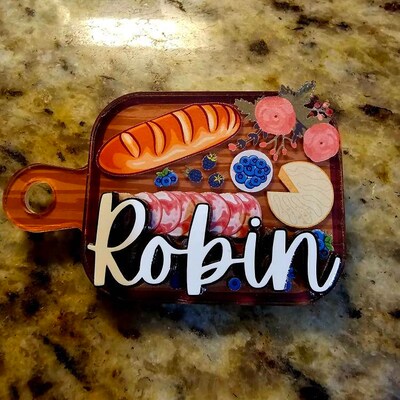 Customizable Name Tag Basic Artistic Nametags for Employees, Workers ...