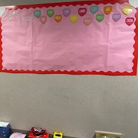 Conversation Hearts Bulletin Board Kit [valentine's Day] - Etsy Canada