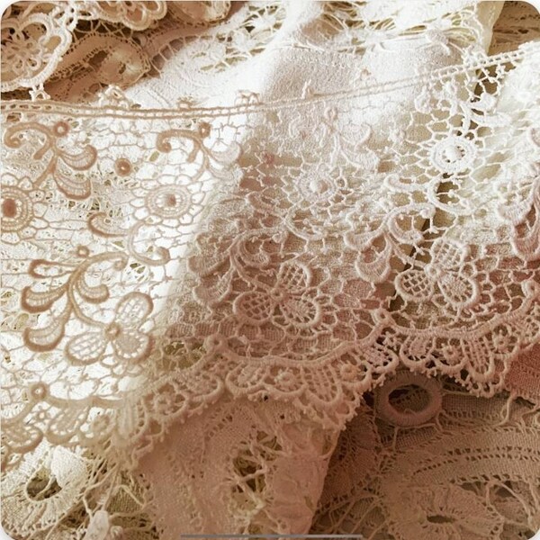 Gorgeous Sari Silk Chiffon - Palest Pink - Fine Recycled Ribbon - Dolls ...