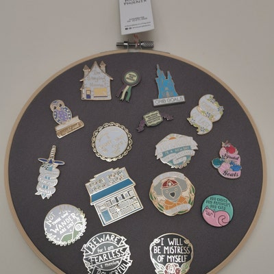 Pin Board, Pin Display, Badge Display, Pin Holder, Pin Collection ...