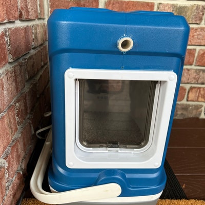 LARGE FERAL CAT Pod/deluxe Heat Heated House Bed Shelter - Etsy